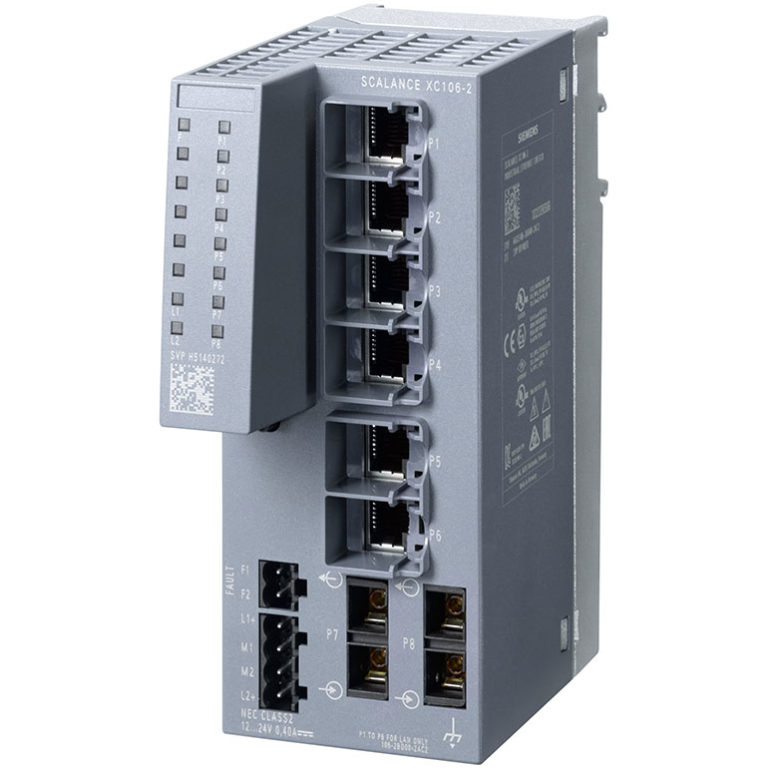 6GK5124-0BA00-2AR3 - SCALANCE XR124WG Unmanaged