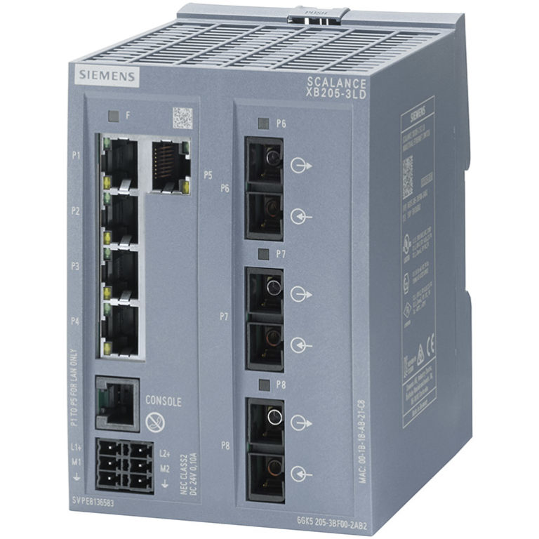 6GK5208-0BA00-2TB2 - SCALANCE XB208 Managed | Siemens
