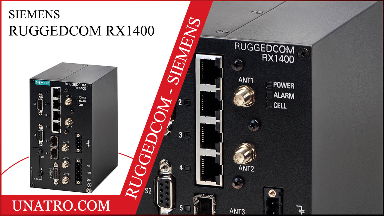 Switch & TCP/IP Router công nghiệp RUGGEDCOM RX1400 | Unatro