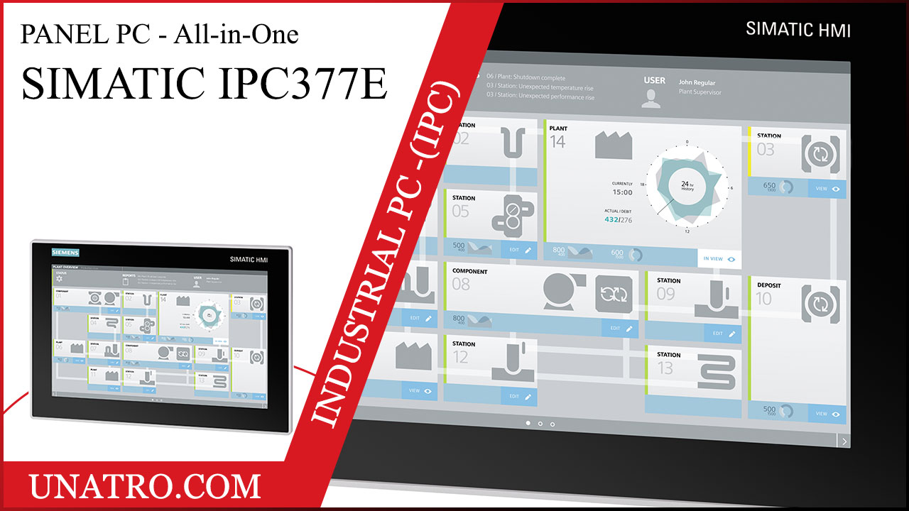 Tổng quan về máy tính công nghiệp SIMATIC IPC377E Siemens