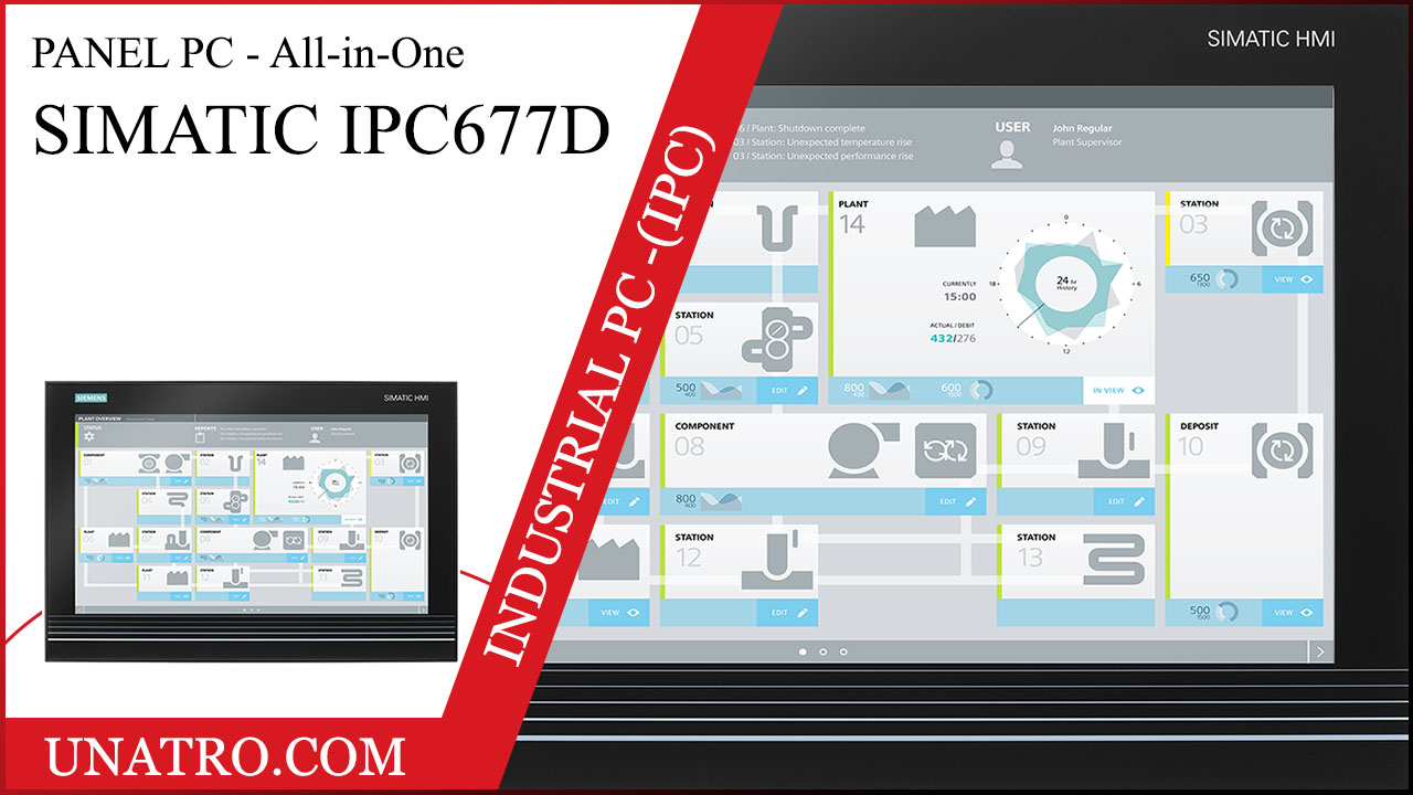 Tổng quan về máy tính công nghiệp SIMATIC IPC677D Siemens